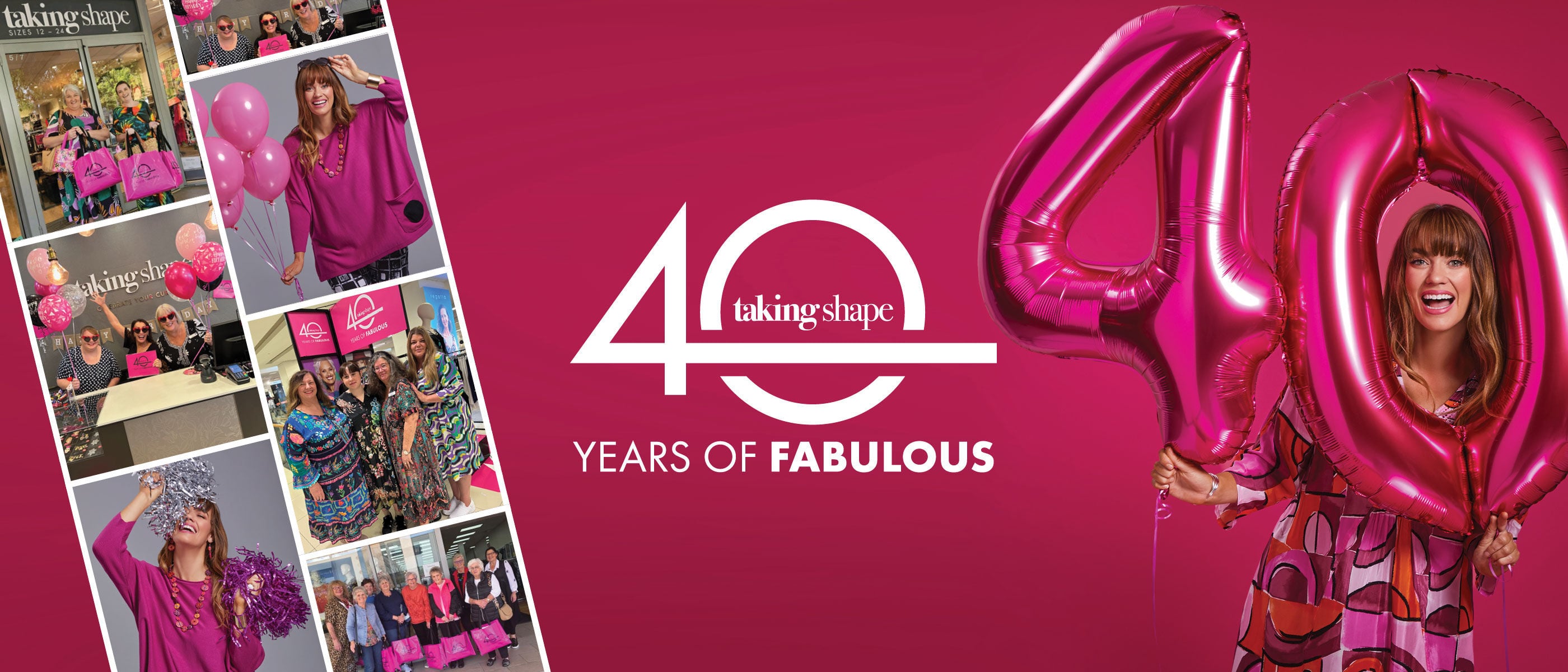 40 & Fab: Celebrate Taking Shape's 40th Birthday | Taking Shape AU