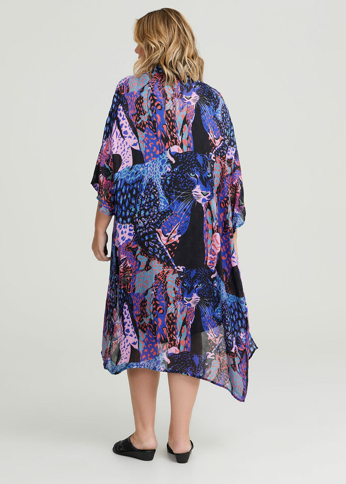 Shop Long Printed Cape in Multi | Accessories | Taking Shape NZ