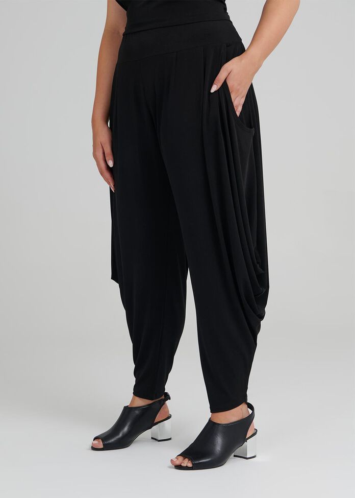 Shop Plus Size Genie Drape Pant, Black | Taking Shape AU