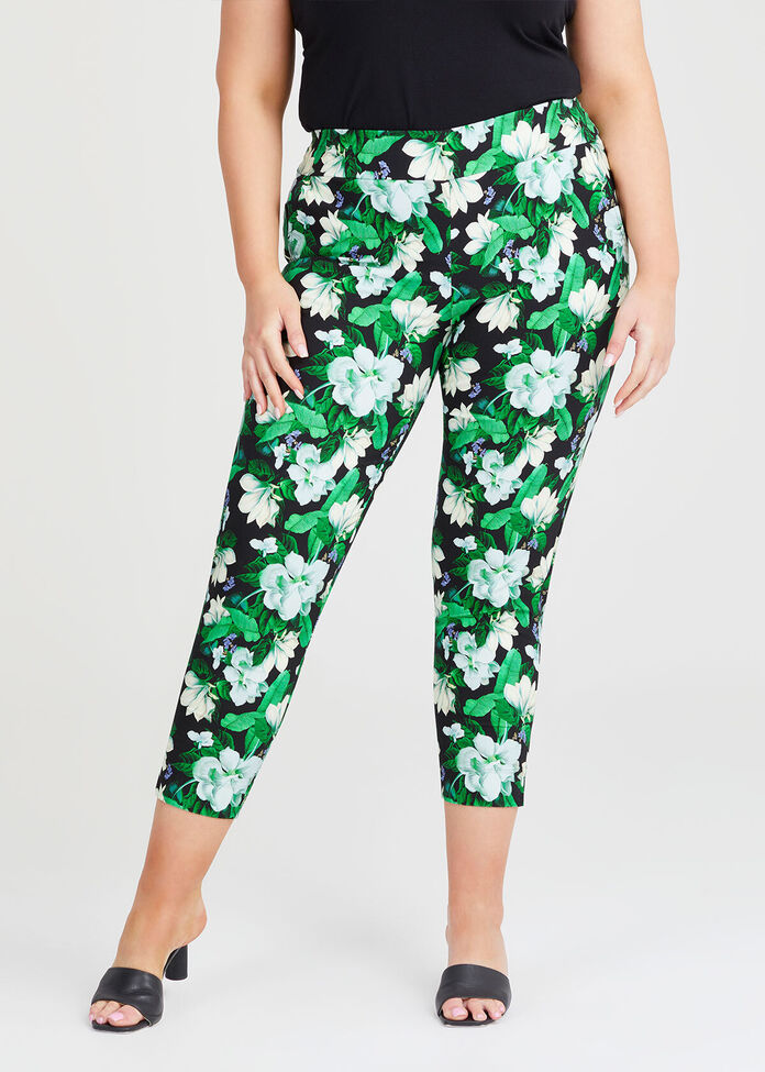 Shop Plus Size Gardenia Cotton Suit Pant, Green | Taking Shape AU
