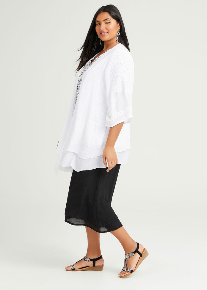 Shop Plus Size Escapade Layered Cover Up, Black | Taking Shape AU