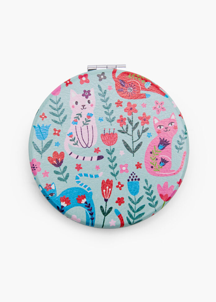 Shop Cat Compact Mirror in Multi | Accessories | Taking Shape AU