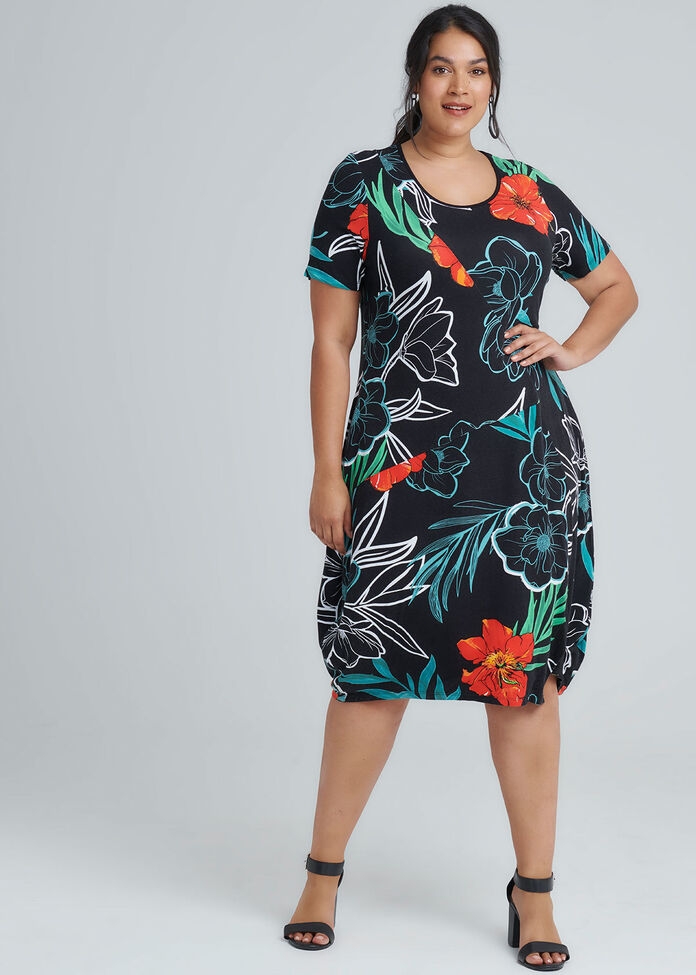 Shop Plus Size Make A Statement Dress, Floral | Taking Shape AU