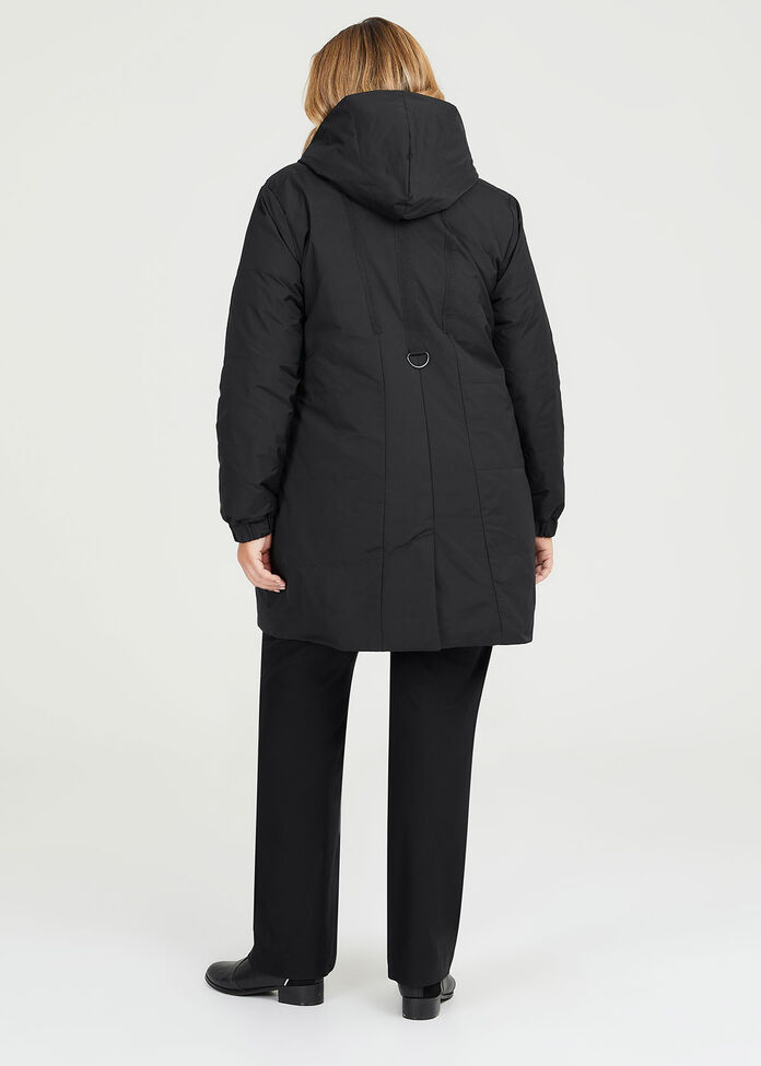 Shop Plus Size Reversible Lucia Puffer Jacket, Black | Taking Shape AU