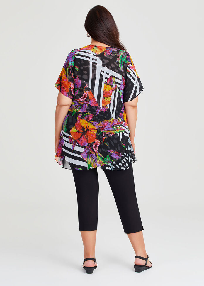 Shop Plus Size Reversible Travel Tunic, Multi | Taking Shape AU