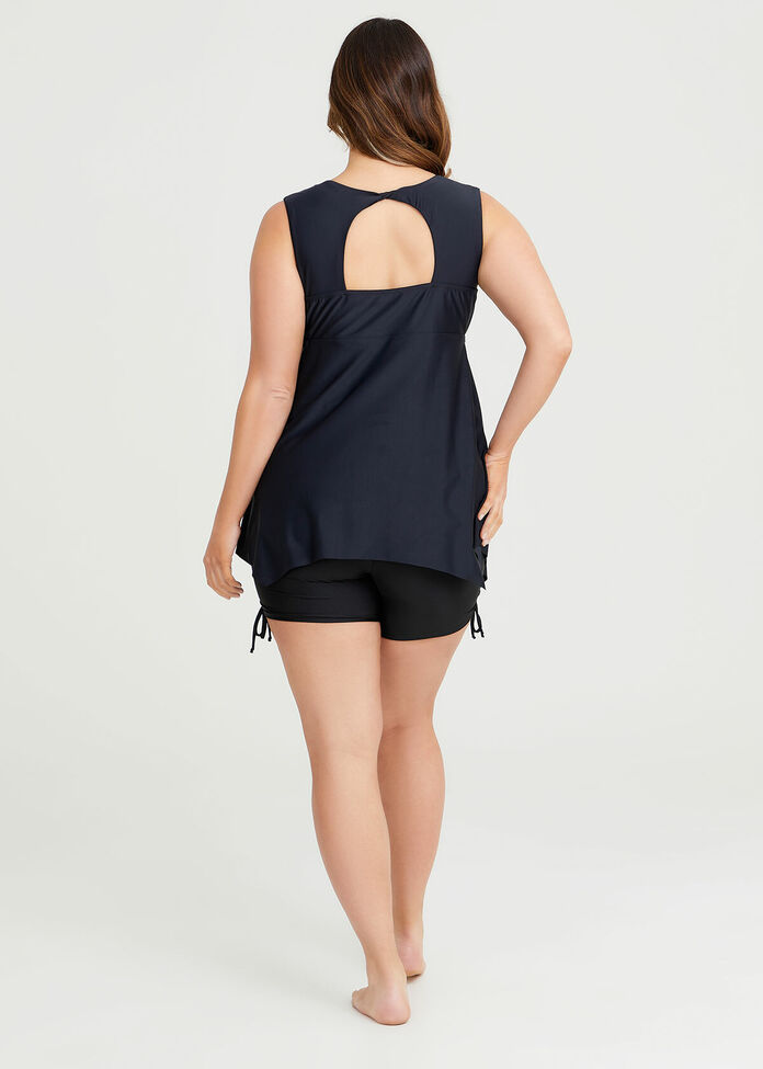 Shop Plus Size Open Back Tankini, Black | Taking Shape AU