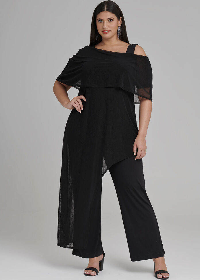 Shop Plus Size Amira Jumpsuit, Black | Taking Shape NZ