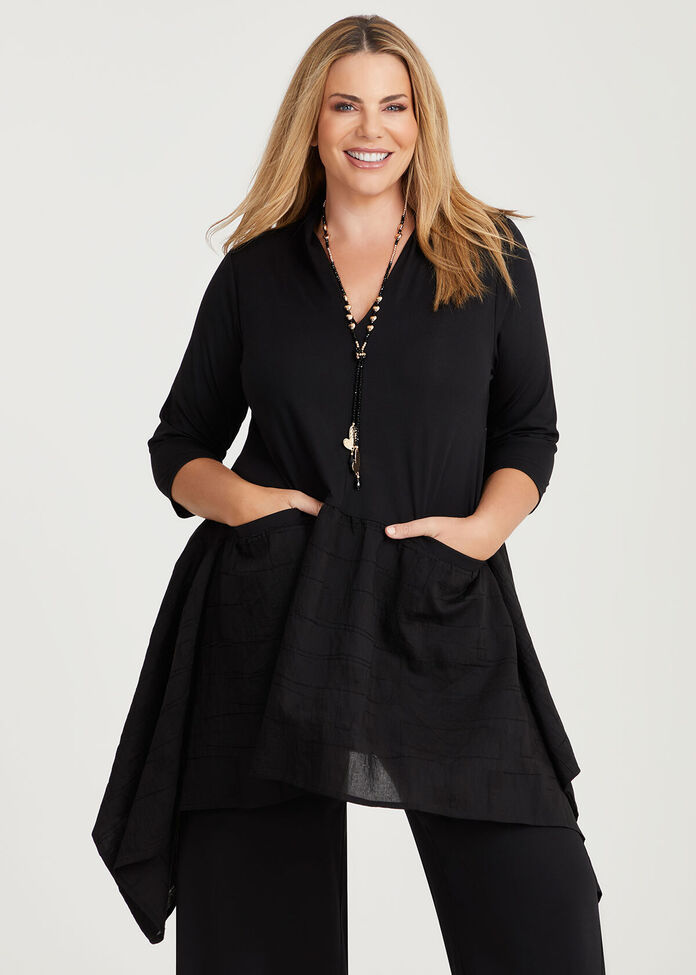 plus size swing tunics