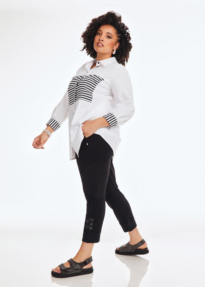 Shop Plus Size Natural Lulu Pant, Black | Taking Shape AU