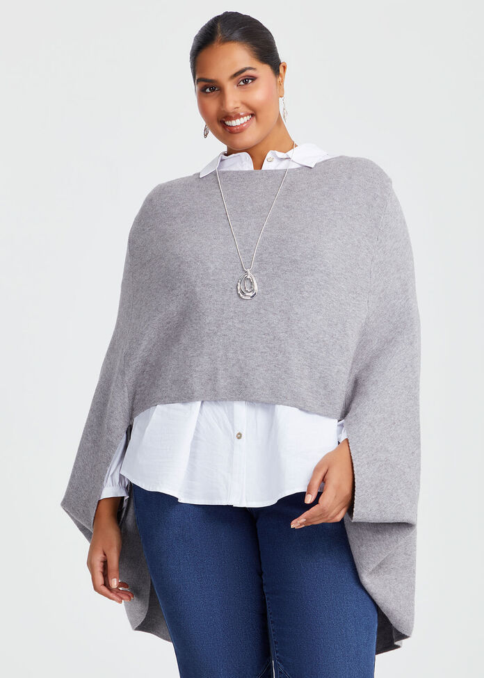Shop By Your Side Cape in Grey | Accessories | Taking Shape AU