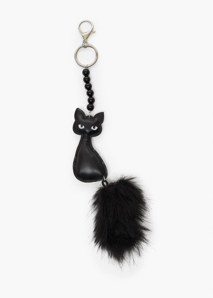 Shop Cat Bag Charm in Black | Accessories | Taking Shape AU