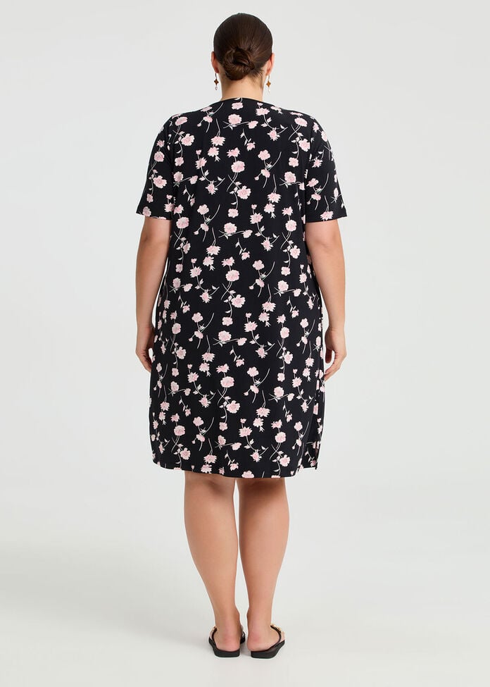 Shop Plus Size Georgia Spot Dress, Black | Taking Shape NZ