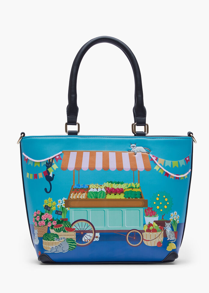 Shop 3D Scene Shoulder Bag in Multi | Accessories | Taking Shape AU