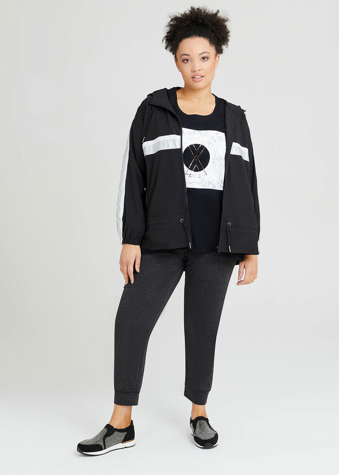 Shop Plus Size Sparkle Active Pant, Black | Taking Shape AU