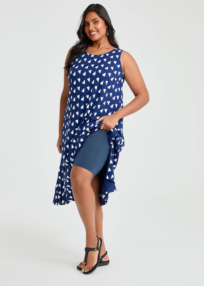Shop Plus Size Natural Lorena Abstract Dress, Multi | Taking Shape AU