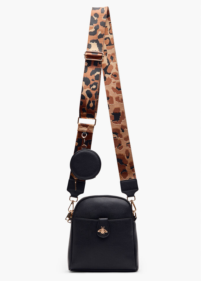 Shop Bee Crossbody Bag in Black | Accessories | Taking Shape AU