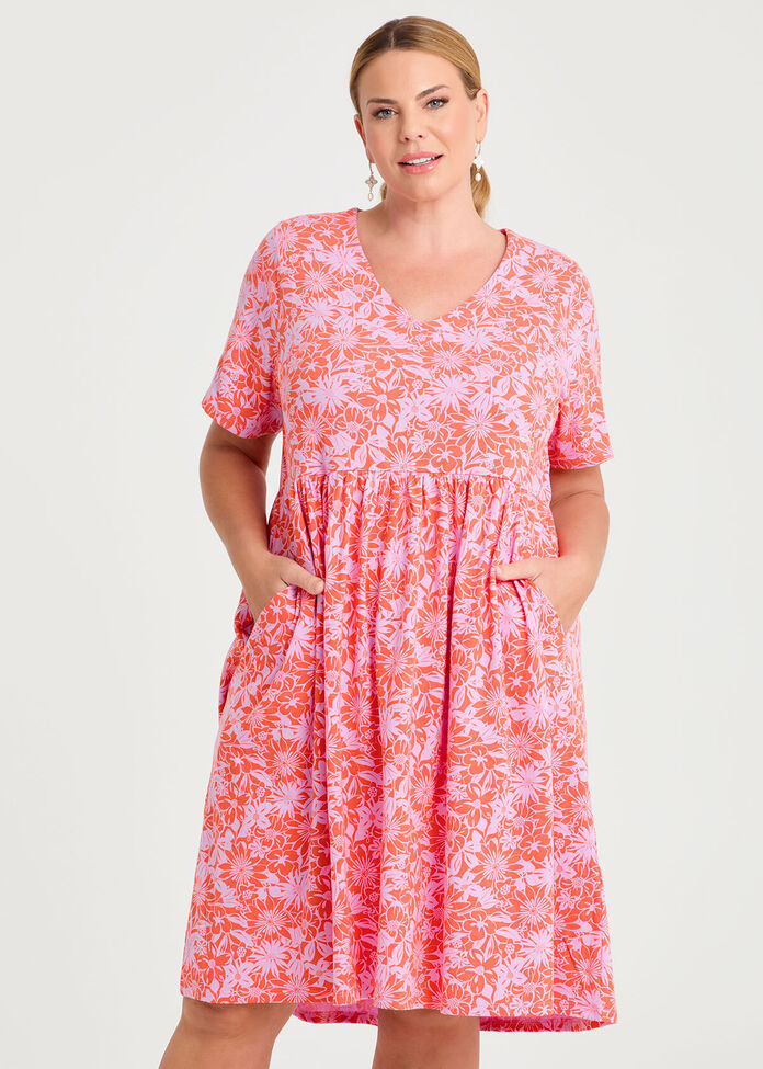 Shop Plus Size Joy Printed Dress, Floral | Taking Shape AU