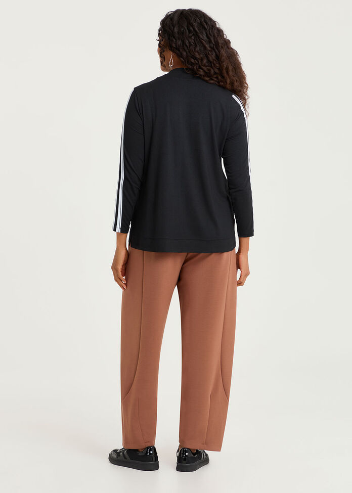 Shop Plus Size Australian Wool Blend Anika Top, Black | Taking Shape AU