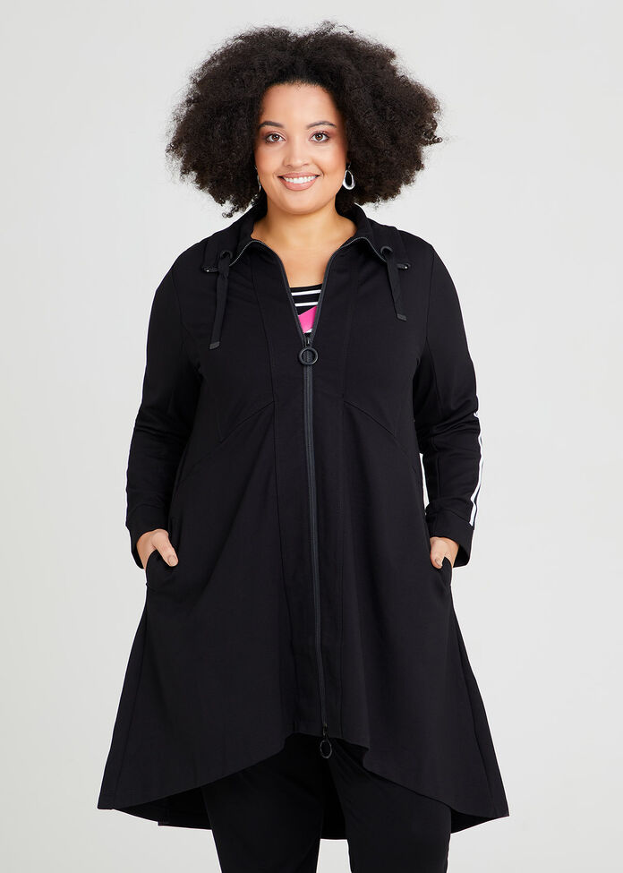 Shop Plus Size Ponte Escape Jacket, Black | Taking Shape AU