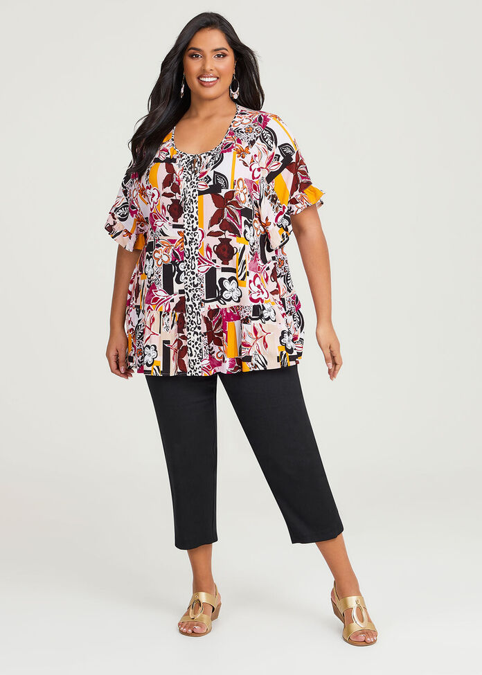Shop Plus Size Natural Goddess Tier Top, Multi | Taking Shape AU