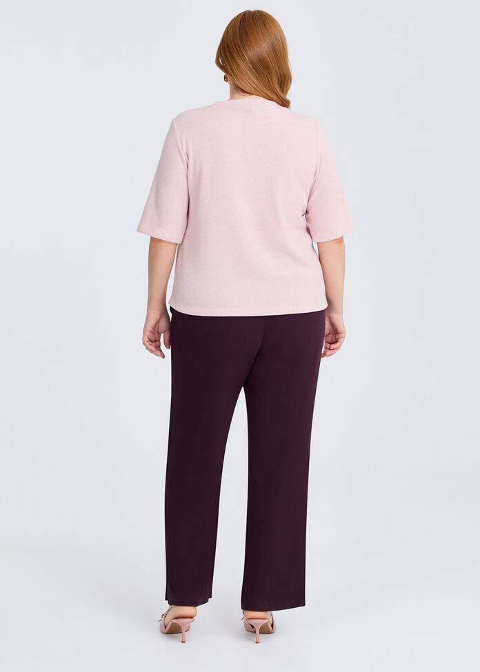 Shop Plus Size Cass Soft Knit Top, Pink | Taking Shape AU