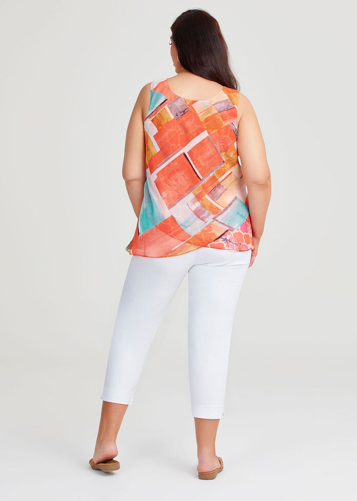 Shop Plus Size Reversible Travel Top, Multi | Taking Shape NZ