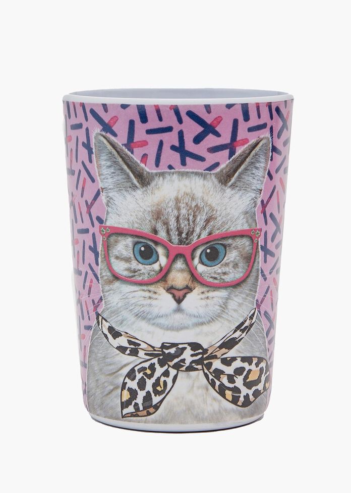 Shop Set of 4 Cat Cups in Multi | Accessories | Taking Shape AU