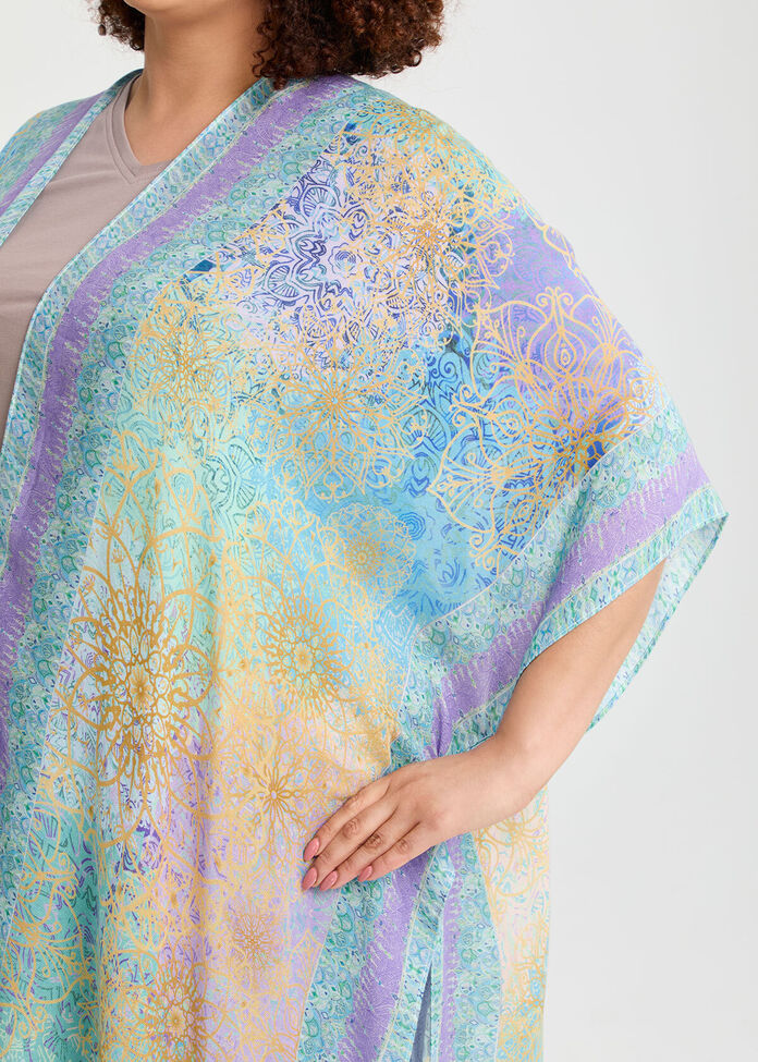 Shop Mandella Cape Kimono in Multi | Accessories | Taking Shape AU