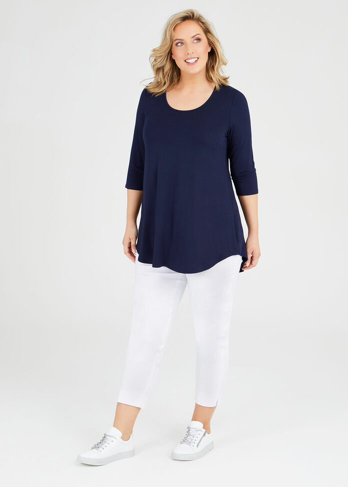Shop Editorial Work Pant in White, Sizes 12-30 | Taking Shape AU