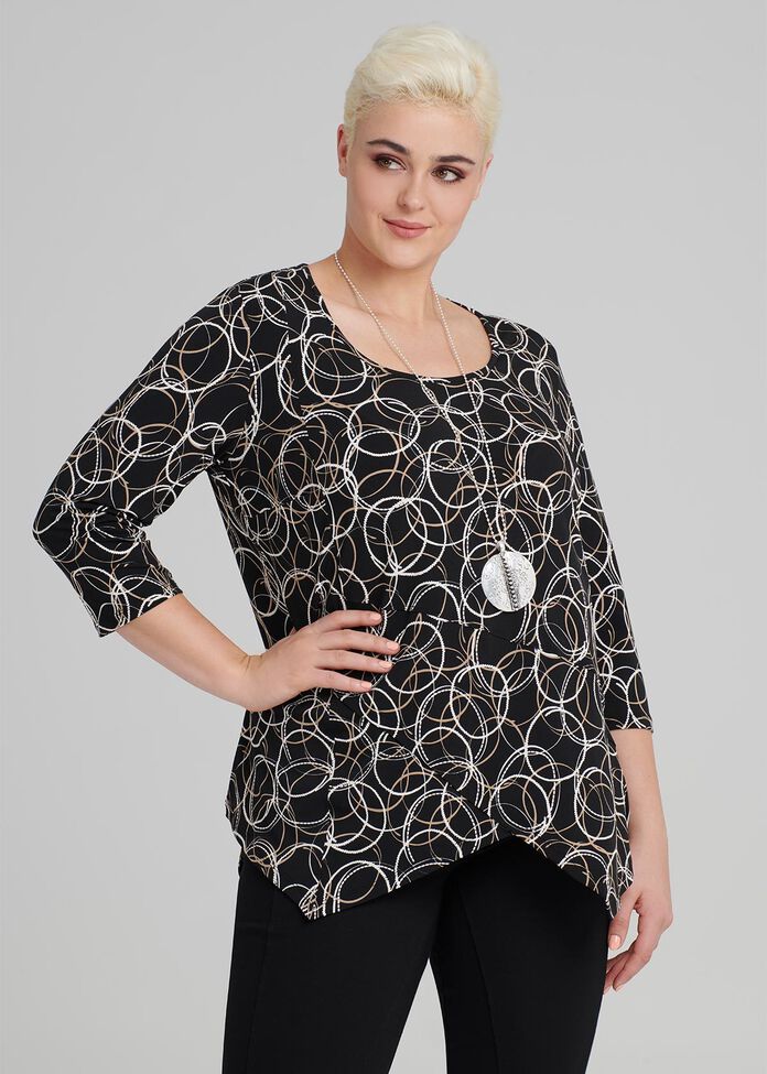Shop Plus Size Sand Storm Top in Multi | Taking Shape AU