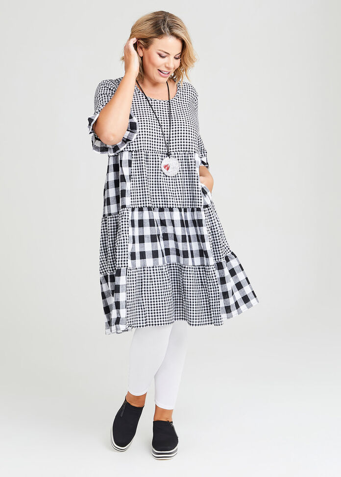 Shop Plus Size Bamboo Glam Lace Legging, Black | Taking Shape NZ