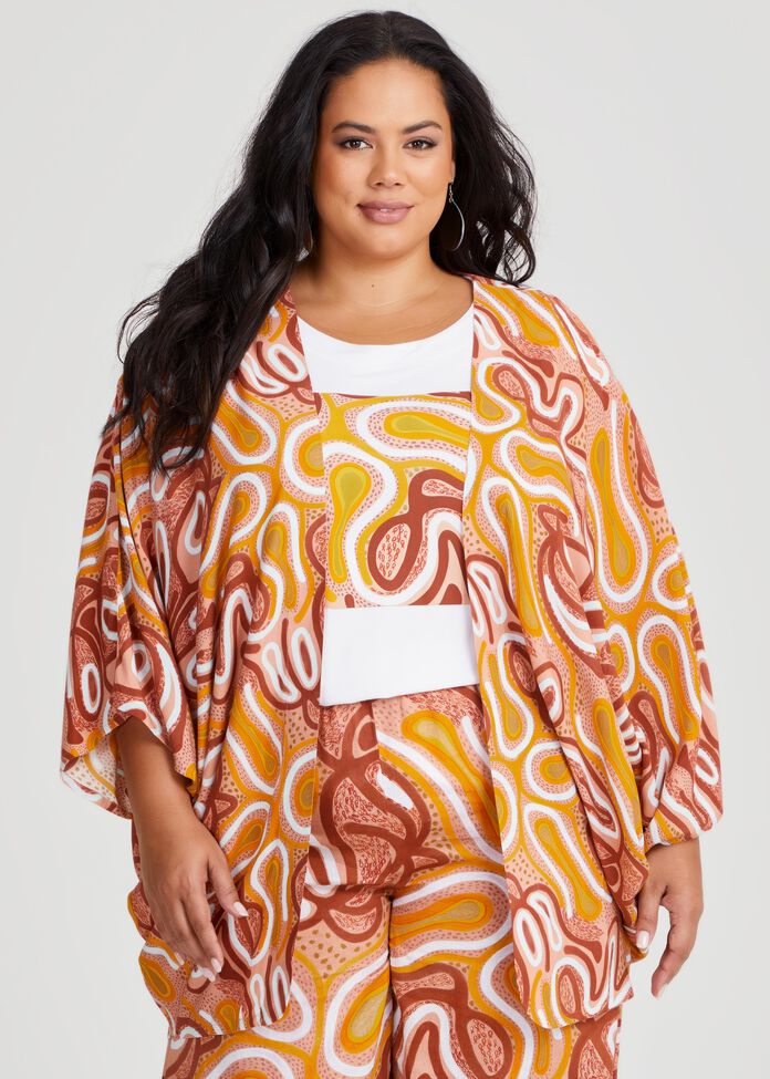 Shop Elverina Garbara Cape in Multi | Accessories | Taking Shape AU