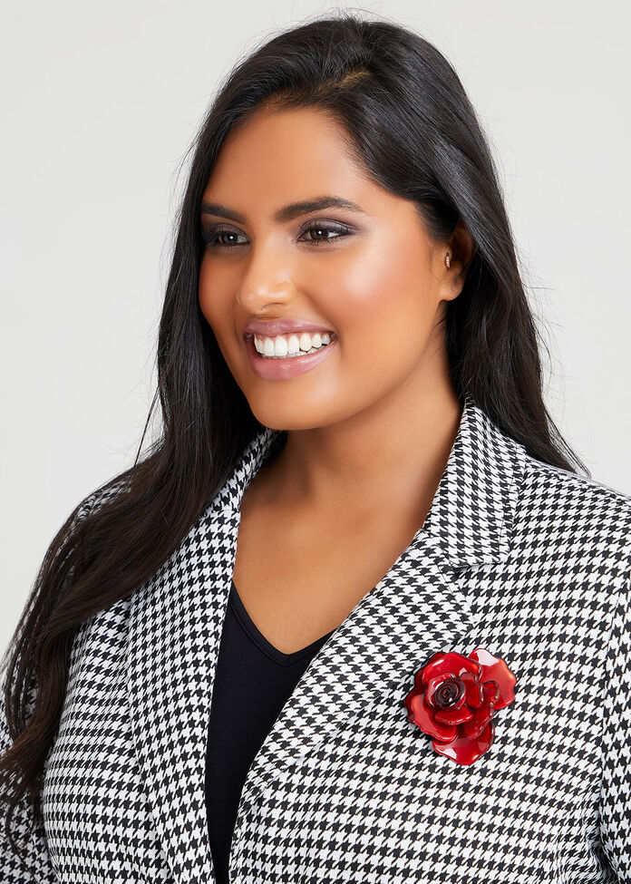 Shop Red Flower Brooch | Accessories | Taking Shape AU