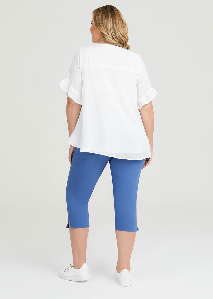 Shop Plus Size Nadia Layered Natural Top, White | Taking Shape AU