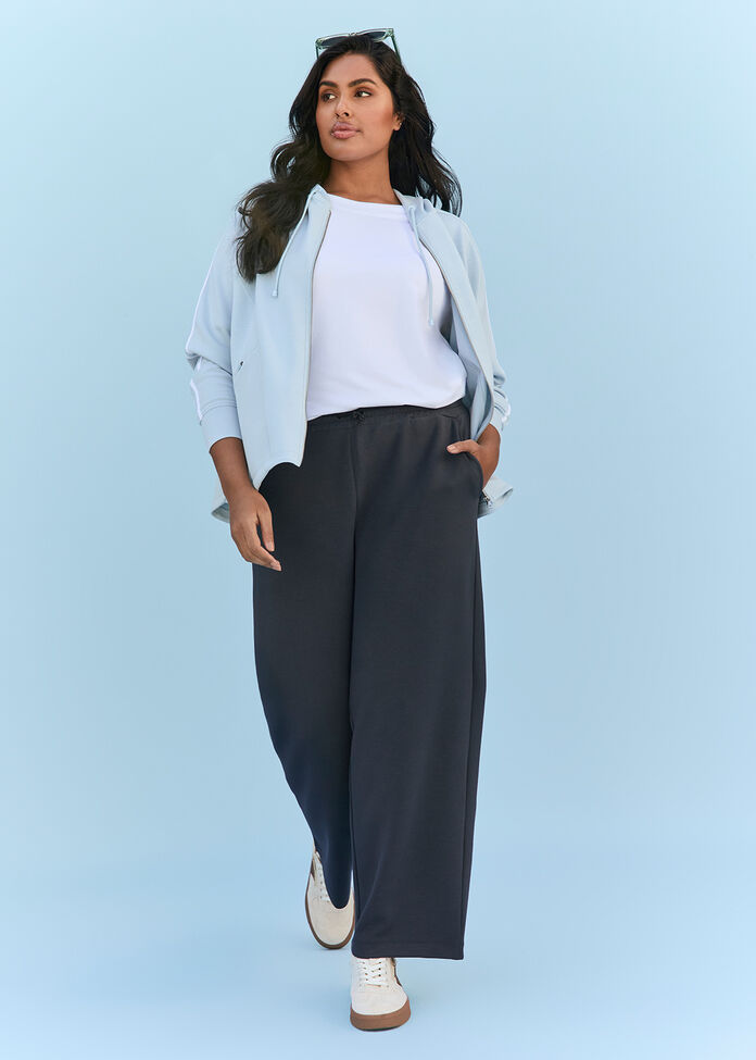 Shop Plus Size Luxe Touch Zip Through Hoodie, Blue | Taking Shape AU