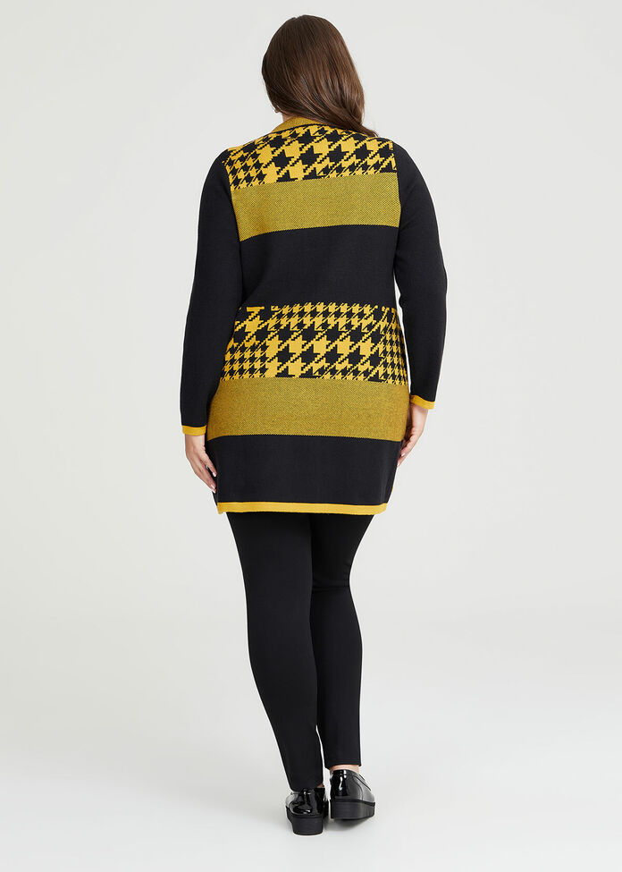 Shop Plus Size Border Natural Coatigan, Yellow | Taking Shape AU