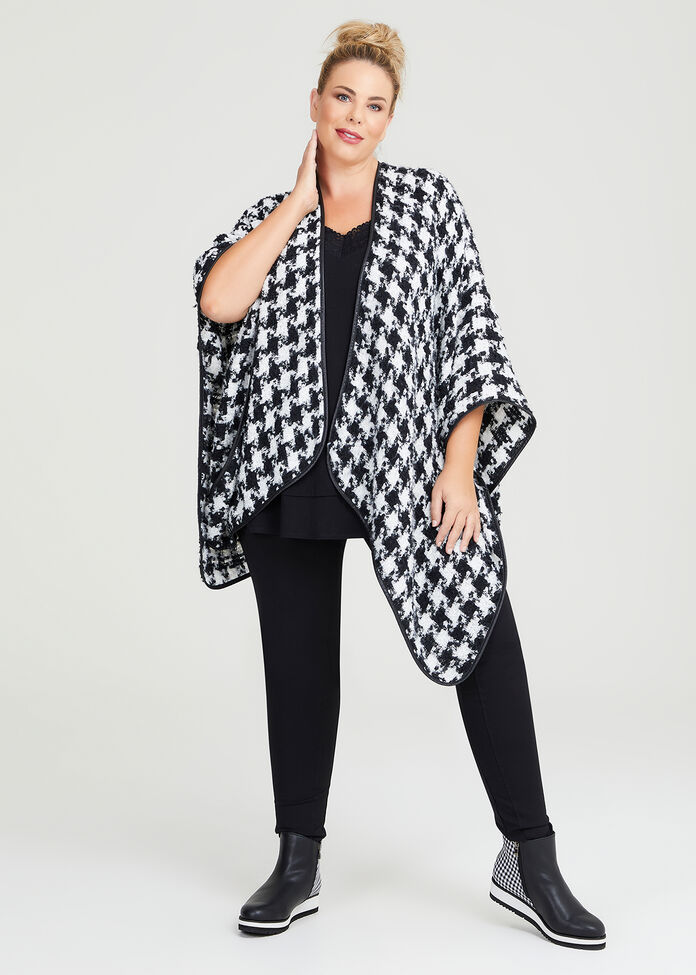 Shop Houndstooth Cape | Accessories | Taking Shape AU