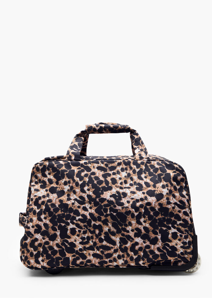 Shop Leopard Weekender On Wheels in Multi | Accessories | Taking Shape AU