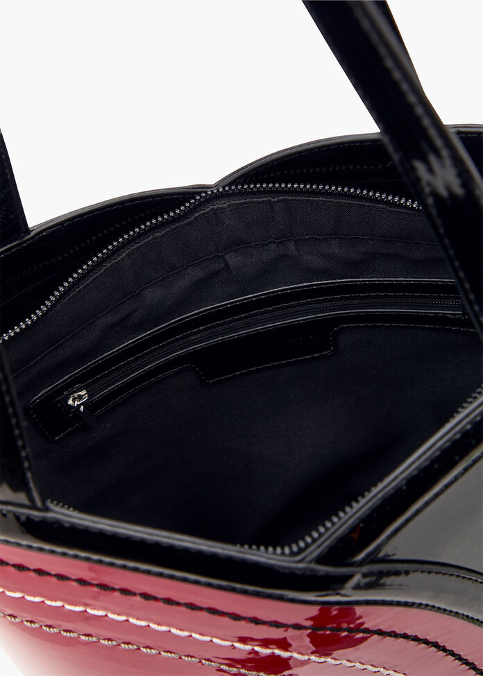 Shop Patent Shoulder Bag in Red | Accessories | Taking Shape AU