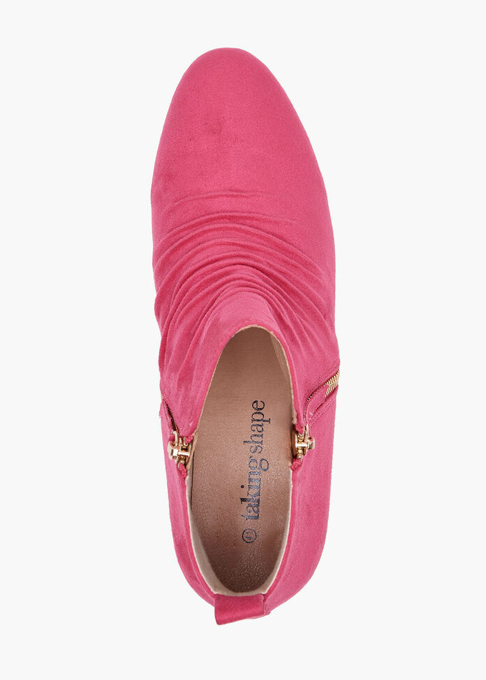 Shop Pink Hot Pink Zip Boot | Comfortable Shoes | Taking Shape AU
