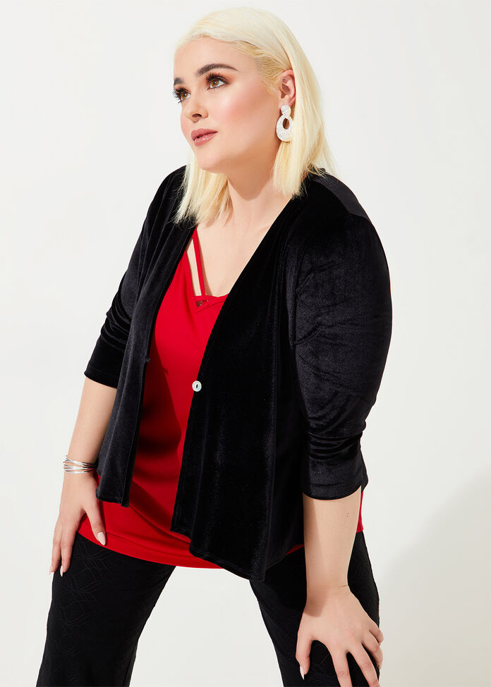 Shop Plus Size Nancy Cardigan, Black | Taking Shape AU