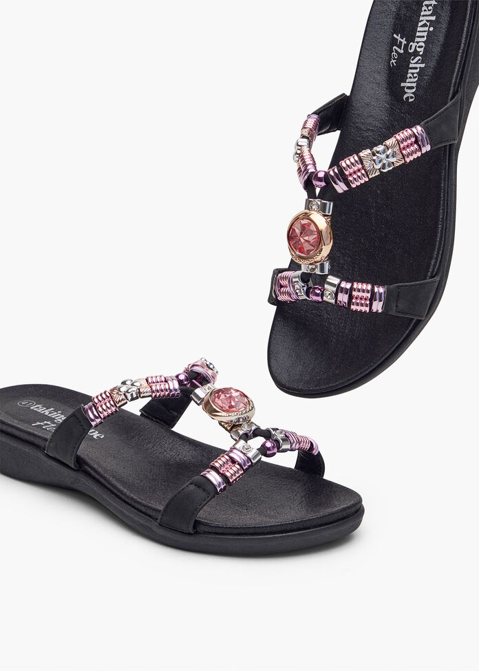 Gem Stone Slides: Comfortable Women's Style | Taking Shape AU