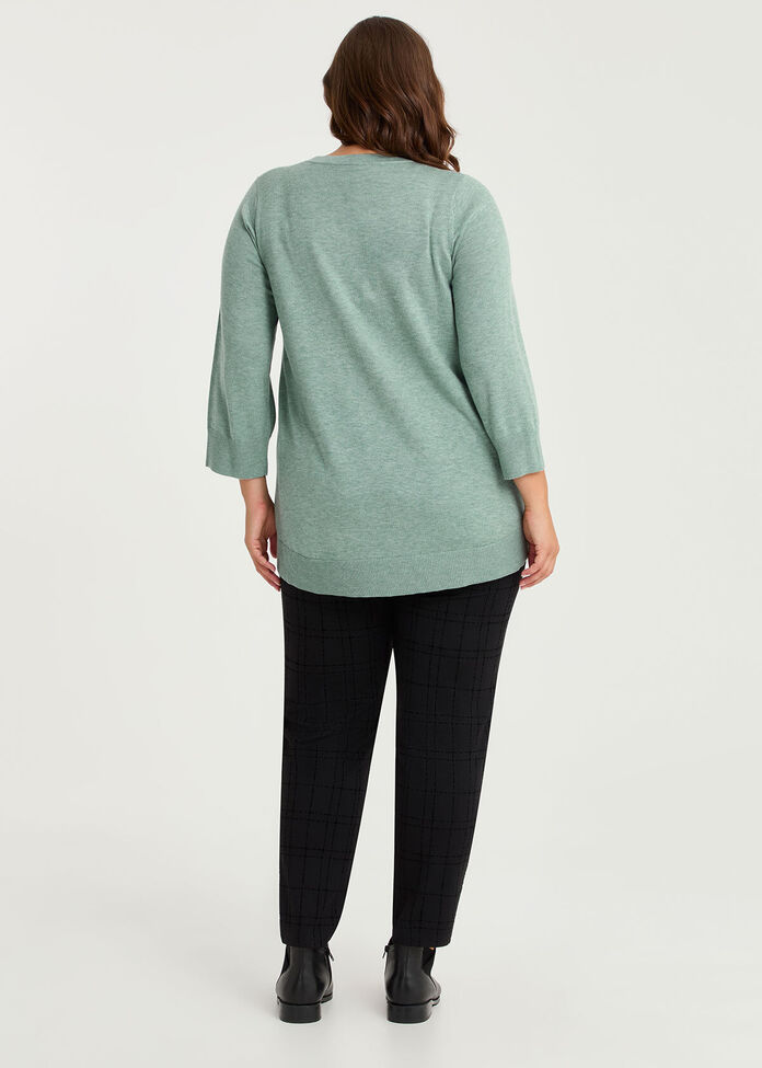 Shop Plus Size Felt Spot Tulip Jumper, Blue | Taking Shape AU