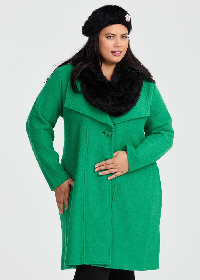 Shop Fuzzy Snood in Black | Accessories | Taking Shape NZ