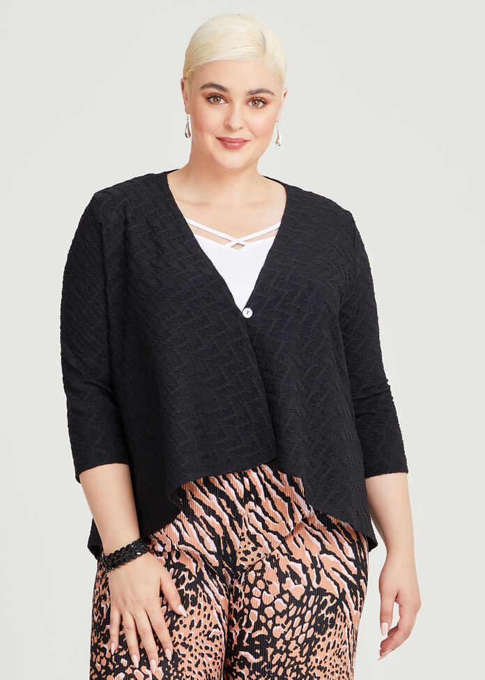 Shop Plus Size Nancy Cardigan in Black | Taking Shape AU
