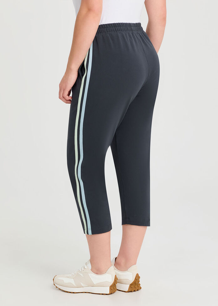 Shop Plus Size Cotton Contrast Bind Jogger, Grey | Taking Shape AU