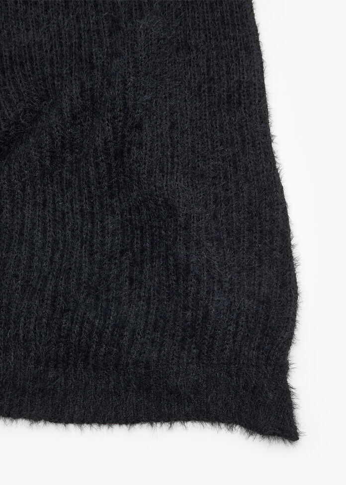 Shop New Fuzzy Pocket Cape in Black | Accessories | Taking Shape AU