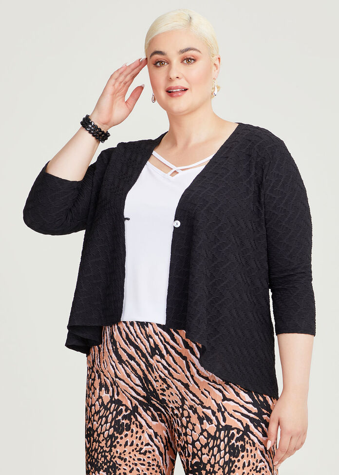 Shop Plus Size Nancy Cardigan in Black | Taking Shape AU