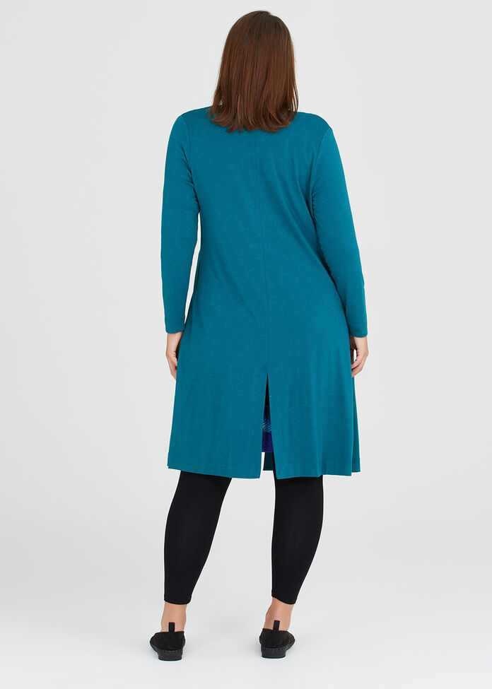 Shop Drift Bamboo Duster in blue in sizes 12 to 24 | Taking Shape