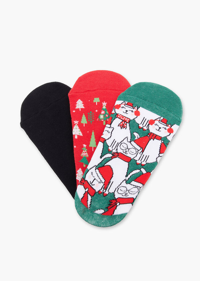 Shop Set/3 Xmas Tree Socks | Accessories | Taking Shape AU